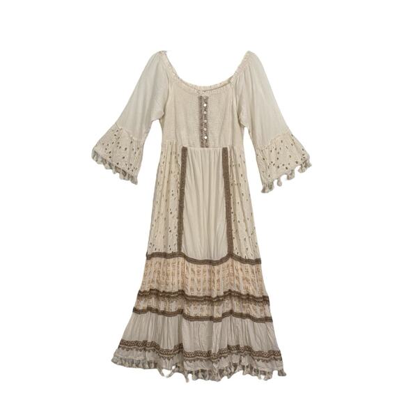 Me 2 Magic | Dresses | Me 2 Magic Anthropologie Boho Maxi Xl ...